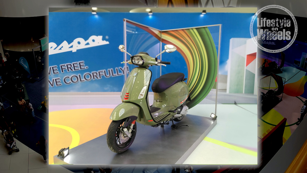 Add a free and colorful living with VESPA - Lifestyle On Wheels