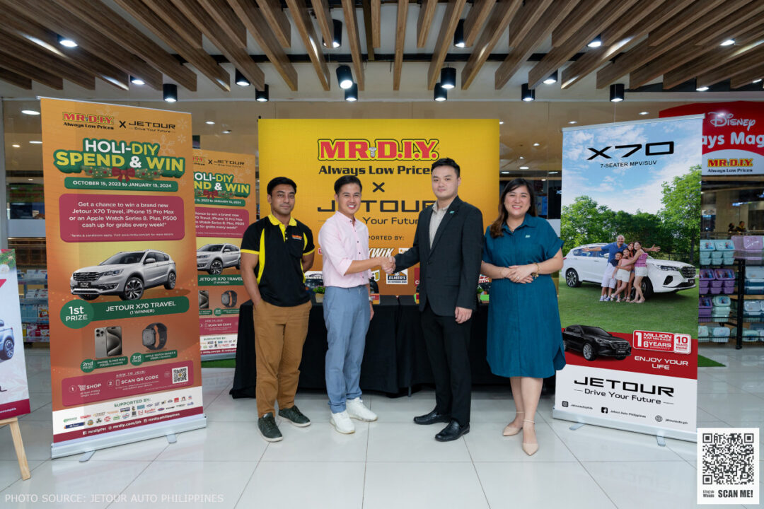 Win a Brand New JETOUR X70 Travel this Holiday Season with MR.DIY ...