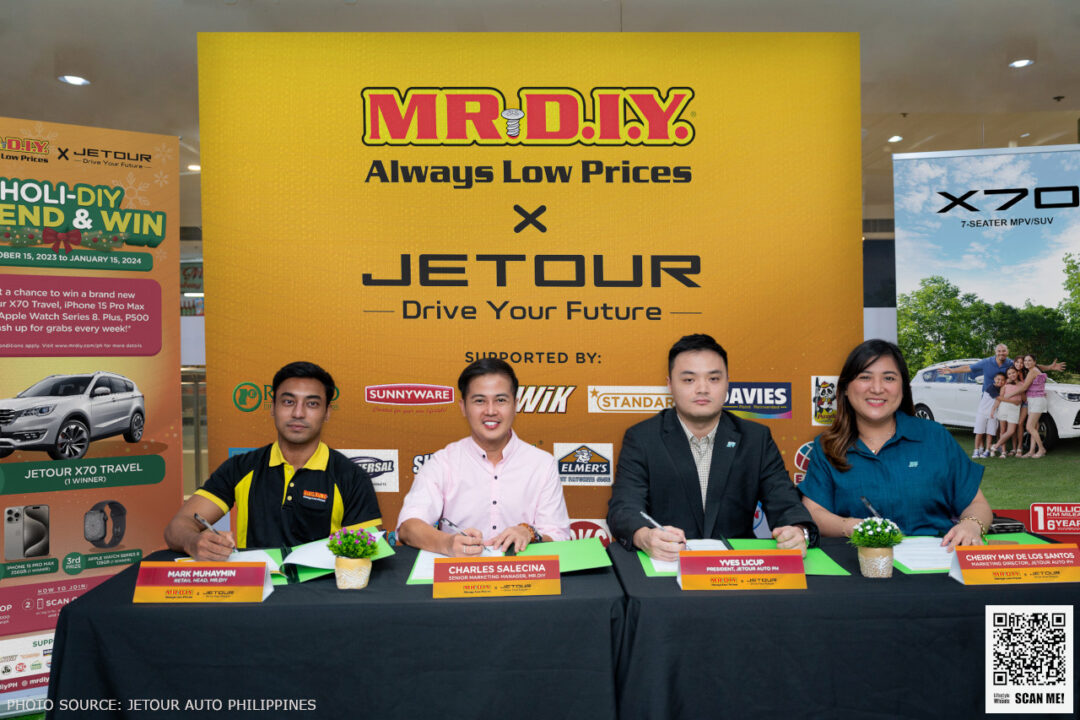 Win a Brand New JETOUR X70 Travel this Holiday Season with MR.DIY ...
