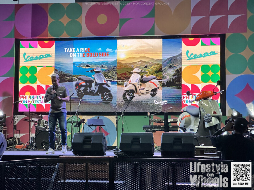 The Bold and Iconic Vespa GTV at the Philippines Vespa Fiesta ...